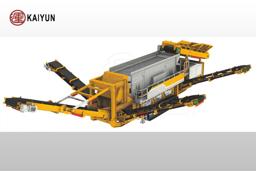 KRH Series Crawler Mobile Horizontal Screening Station-Henan Kaiyun